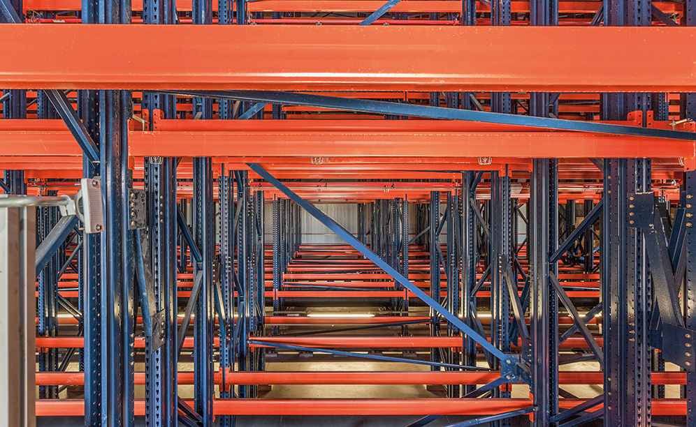 Example of automated clad-rack for Delaviuda warehouse in Spain ...