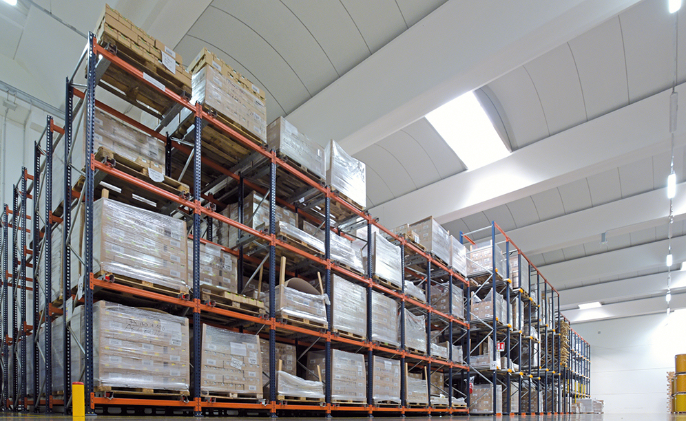 Example of the Abafoods sectored warehouse in Italy - Mecalux.co.uk