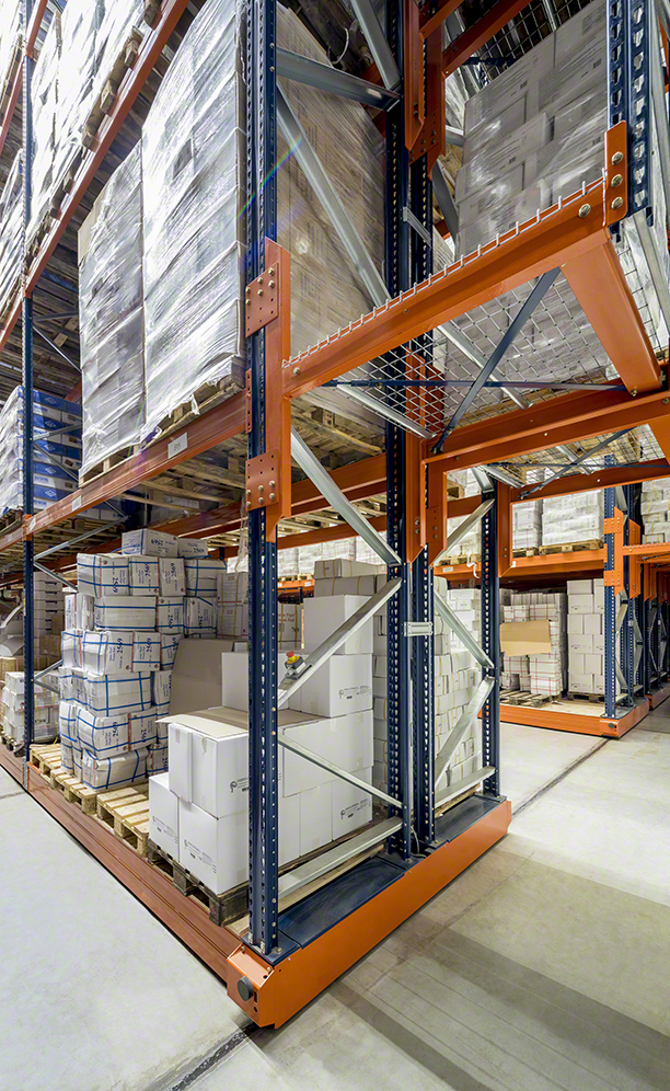 Frozen-storage warehouse of Mooijer-Volendam - Mecalux.co.uk