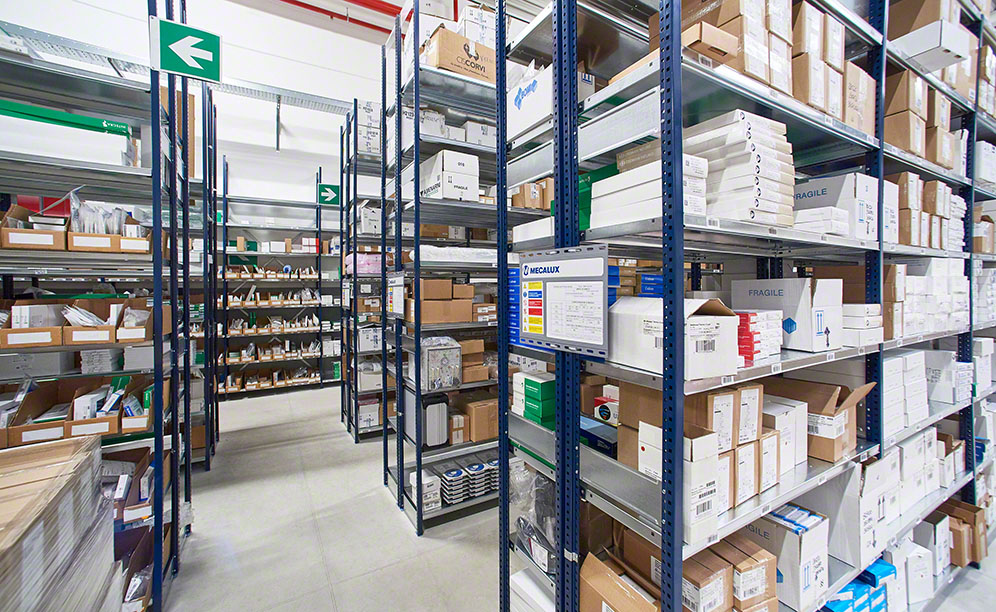 The warehouse of 3PL provider Bomi Group in Italy - Mecalux.co.uk