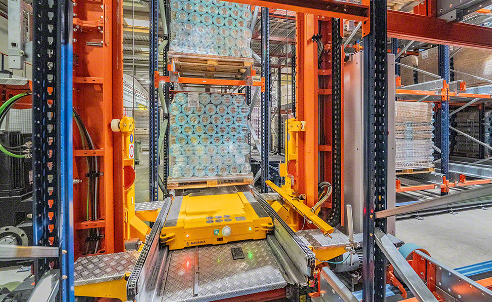 Envases Group’s AS/RS for tinplate lids - Mecalux.co.uk