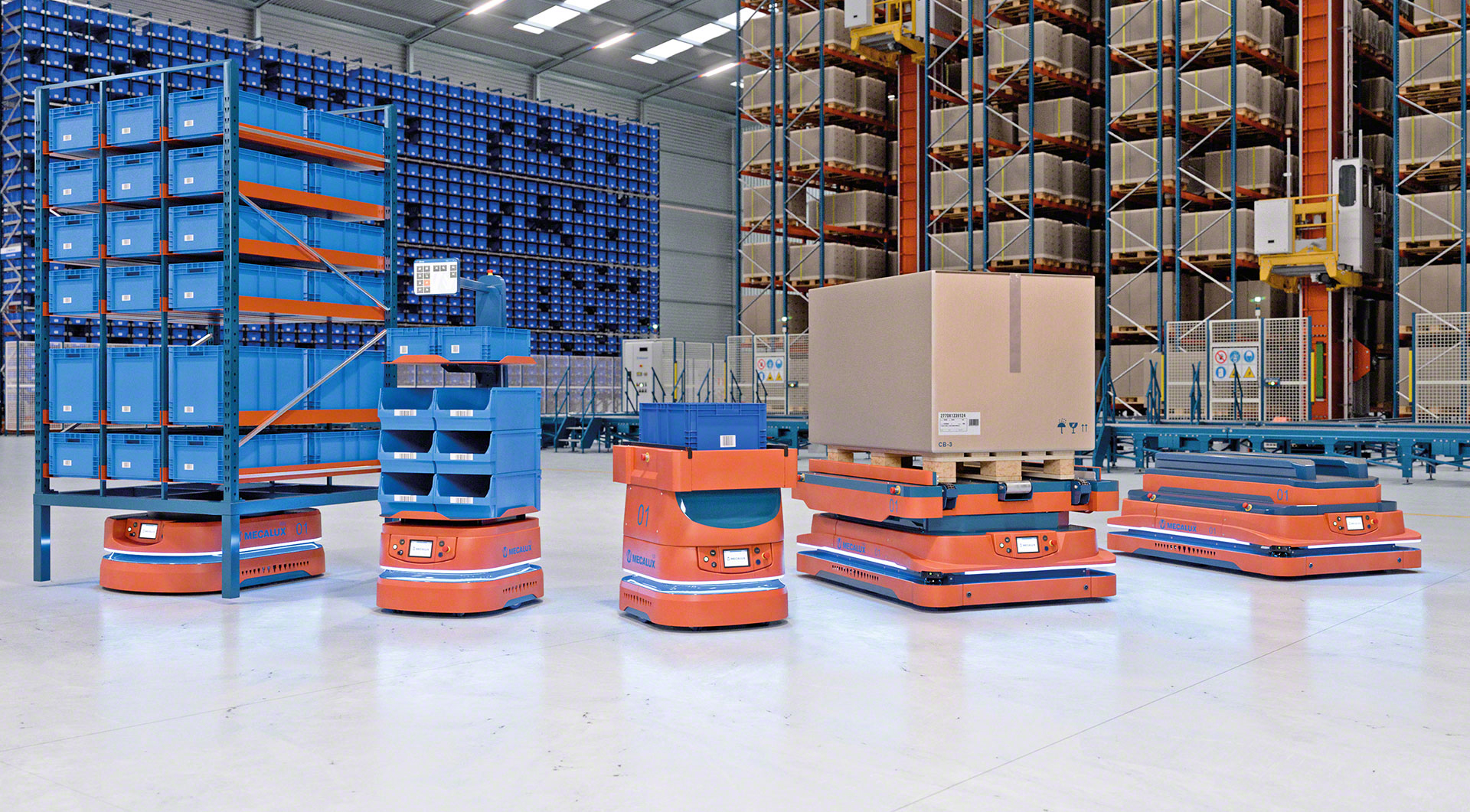 Autonomous Mobile Robots (AMRs) - Mecalux.co.uk